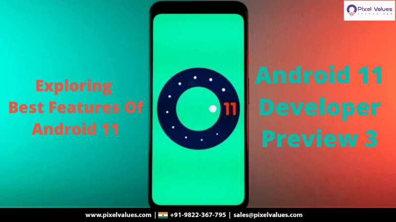 Exploring Best Features Of Android 11| Pixel Values Technolabs|Visit Today